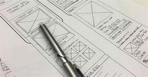 UI UX Wireframe Examples Design Analysis Vandelay Design