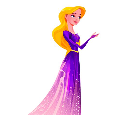 Rapunzel Digital Graphic · Creative Fabrica