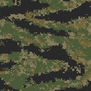 Tiger Stripe Camouflage Goes Digital