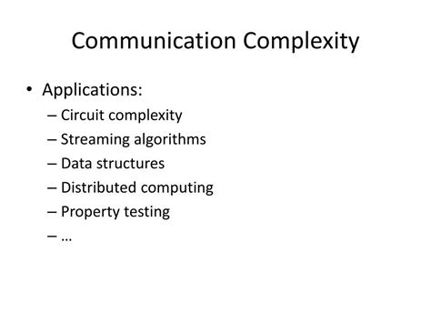 Ppt Information Complexity Lower Bounds Powerpoint Presentation Free