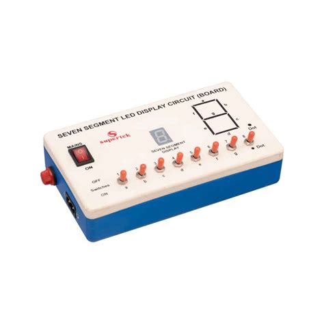 Seven Segment LED Display Circuit Scientific Lab Equipment Manufacturer And Supplier