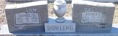 Daniel David Dowling 1882 1951 Find A Grave Memorial