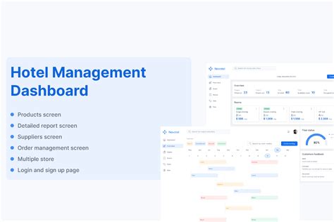 Hotel Management Dashboard Figma