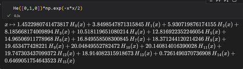 Python In Numpy How To Multiply A Polynomial By An Array Stack Overflow