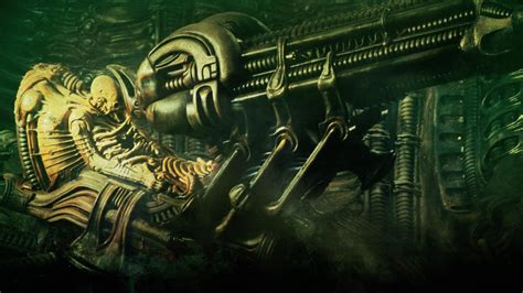 Alien Hr Giger Space Jockey Futuristic Science Fiction Wallpaper 139285