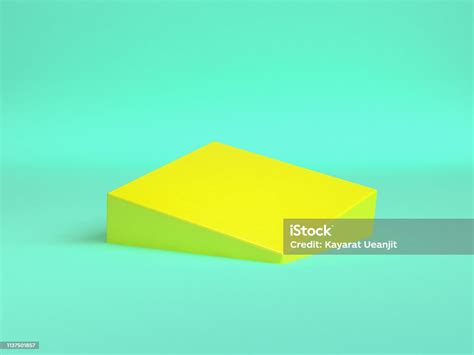 미니 멀 기하학적 추상적인 배경 파스텔 색상 3d 렌더링 트렌드 포스터 일러스트 0명에 대한 스톡 사진 및 기타 이미지 0명 3차원 형태 Fashion Show