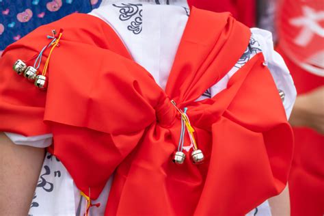 Aomori Citywearing Haneto Costumes At The Aomori Nebuta Festival