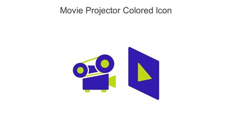 Movie Projector Colored Icon In Powerpoint Pptx Png And Editable Eps Format PPT Presentation