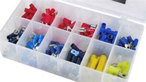 Solderless Terminal Kit 20 Assorted Insulated Terminals For 22 10 Wire 6202mx