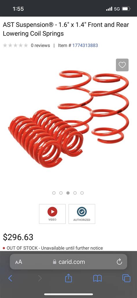 Lowering Springs Rpassat
