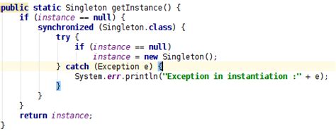 Java In Depth Implement Singleton Class In An Efficient Way