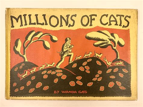 Millions Of Cats By Gag Wanda Very Good Hardcover 1928 First