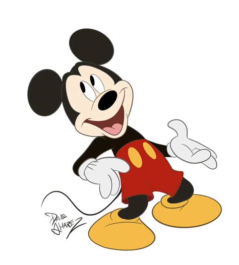 Mickey Mouse An Picture By Dave Alvarez By Blazejohnson28 On Deviantart