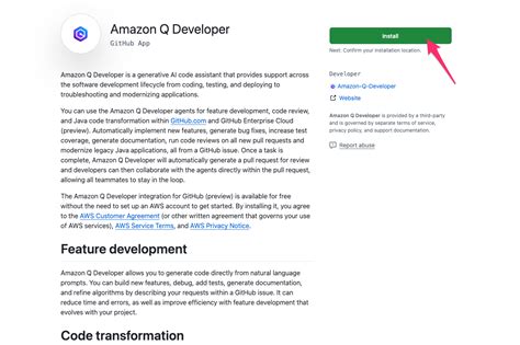 [プレビュー] amazon q developer と github の統合機能「amazon q developer for github