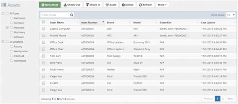 Web Based Asset Management Software For Your Business