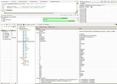 Rtoscc2640 Hard Fault Forced Busfault Preciserrdata Access Error Address 0xffffffff