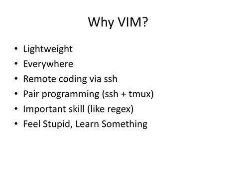 ppt vim powerpoint presentation free download id 2461374