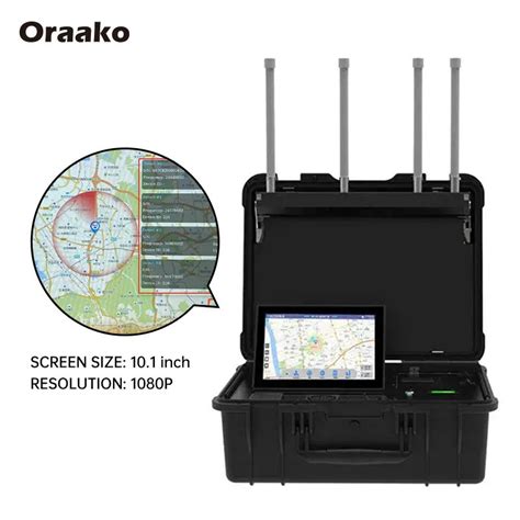 Handheld Drone Swarm Signal Detector 5000m Long Range Distance Portable Fpv Uav Radar Alarm