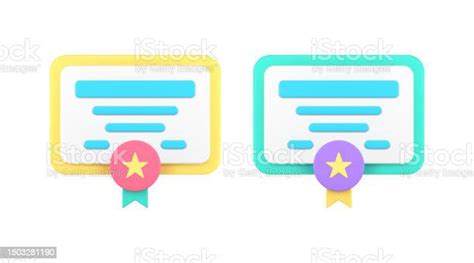 메달 졸업 업적 3d 아이콘 세트 현실적인 벡터와 함께 수상 문서 졸업장 증명서 공란에 대한 스톡 벡터 아트 및 기타 이미지 공란 교육 대학교 Istock