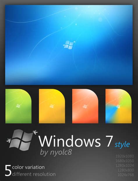 Windows 7 Style By Nyolc8 On DeviantArt