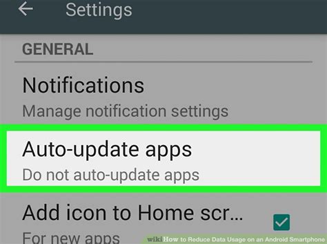 7 Ways To Reduce Data Usage On An Android Smartphone WikiHow