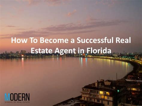 Ppt How To Become A Successful Real Estate Agent Powerpoint
