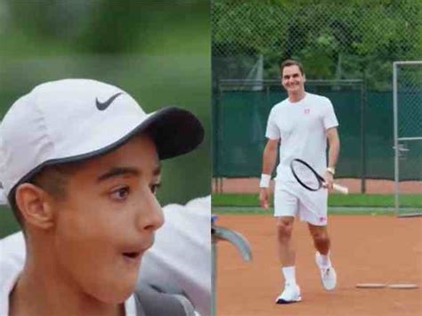 Watch Roger Federer Fulfills His Promise Made 5 Years Ago