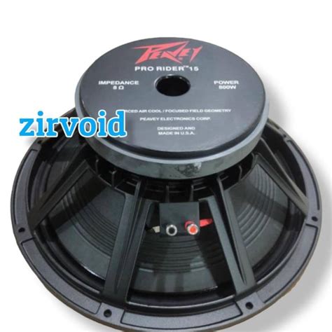 Peavey Pro Rider 15 Inch 800 Watt Component Speaker 8 Ohm Shopee Malaysia