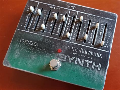 Pay Someone To Make A Clone Of The EHX Bass Microsynth Without The Filter Section TalkBass Com