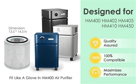 Hsiamen Fr400 H13 True Hepa Filter Compatible With Austin Air Healthmate Air