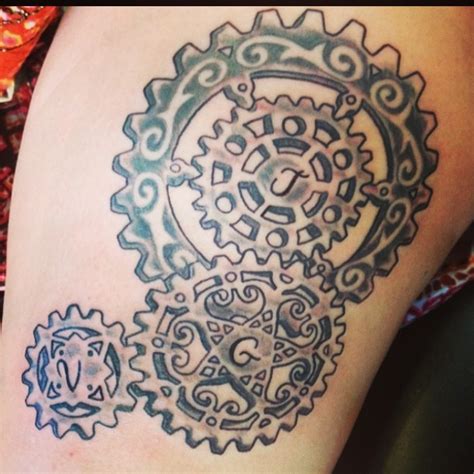 22 Best Gears Tattoos Images On Pinterest Gear Tattoo Tattoo Ideas