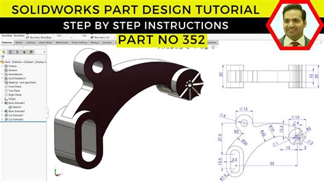 Solidworks Part Design Tutorial Beginner To Advanced Techniques