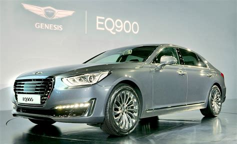 Genesis G90 Luxury Sedan Unveiled Hyundais First Twin Turbo V6 To
