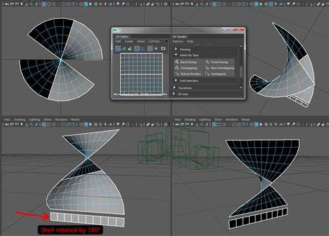 Maya Uv Editor Select Back Facing Not Working With Imported Model Autodesk Community