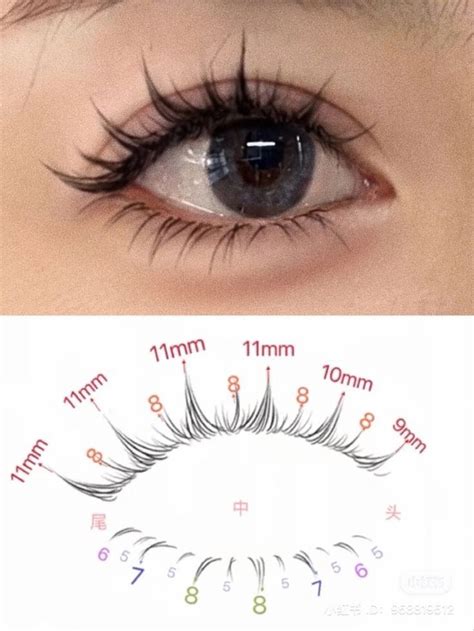 False Eyelashes 10 Pairs Manga Lashes Japanese Style Anime Thick Cosplay Lashes Natural Look
