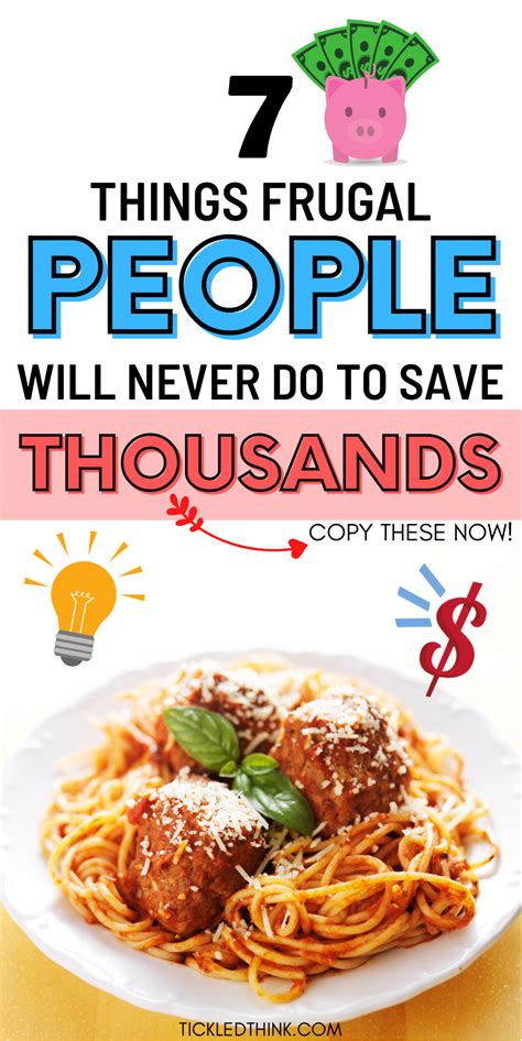 7 Things That Frugal People Don T Do To Save More Money Artofit