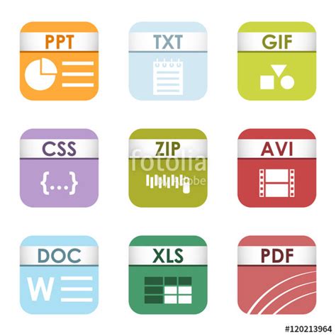 File Extension Icon Set At Vectorified Com Collection Of File Extension Icon Set Free For