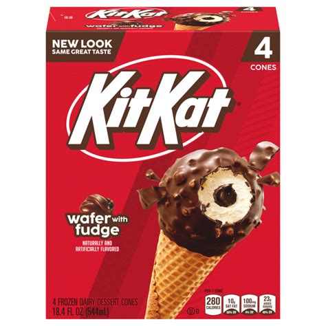 Kit Kat Frozen Dairy Dessert Cones Same Day Delivery Or Pickup Cub