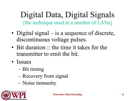 Data Encoding Techniques Physical Layerppt
