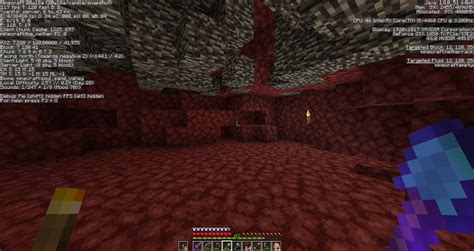 Bug Java 20w18a Missing From F3debug Looking At Block And Looking