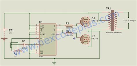 How To Convert Dc Into Ac Circuit Diagram Wiring Diagram