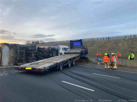 Lorry Crash Causes ‘protracted Motorway Closure Gazette