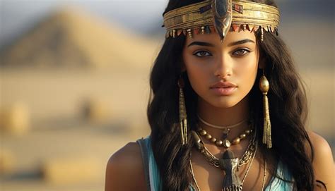 Premium Ai Image The Most Beautiful Teen Egyptian Girl Imaginable