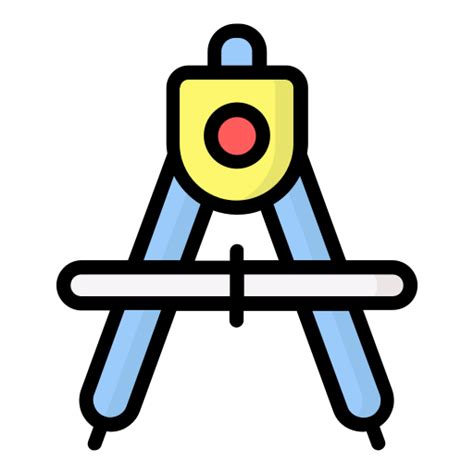 Drawing Compass Generic Outline Color Icon