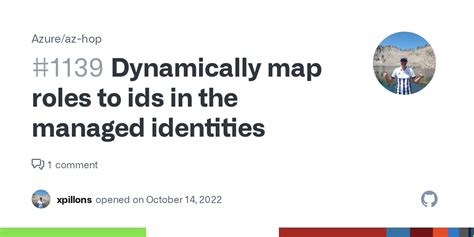 Dynamically Map Roles To Ids In The Managed Identities · Issue 1139 · Azureaz Hop · Github