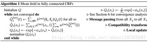 Fc Crf Efficient Inference In Fully Connected Crfs With Gaussian Edge Potentials Csdn博客