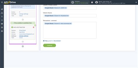 How To Setup Smartsheet Update Row Add Row With Logic Ifelse