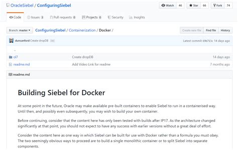 Siebel On Docker Vol 19 The Siebel Hub