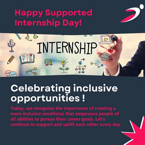 Maurice George On Linkedin Happy National Supported Internship Day