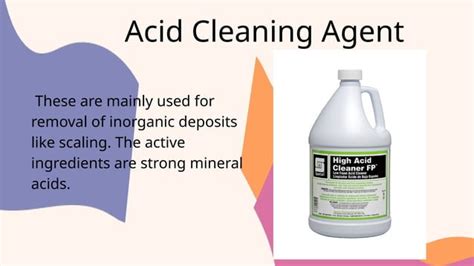 Lesson 4Types And Uses Of Cleaning Agents Pptx Indoor Environmental Quality Home Garden